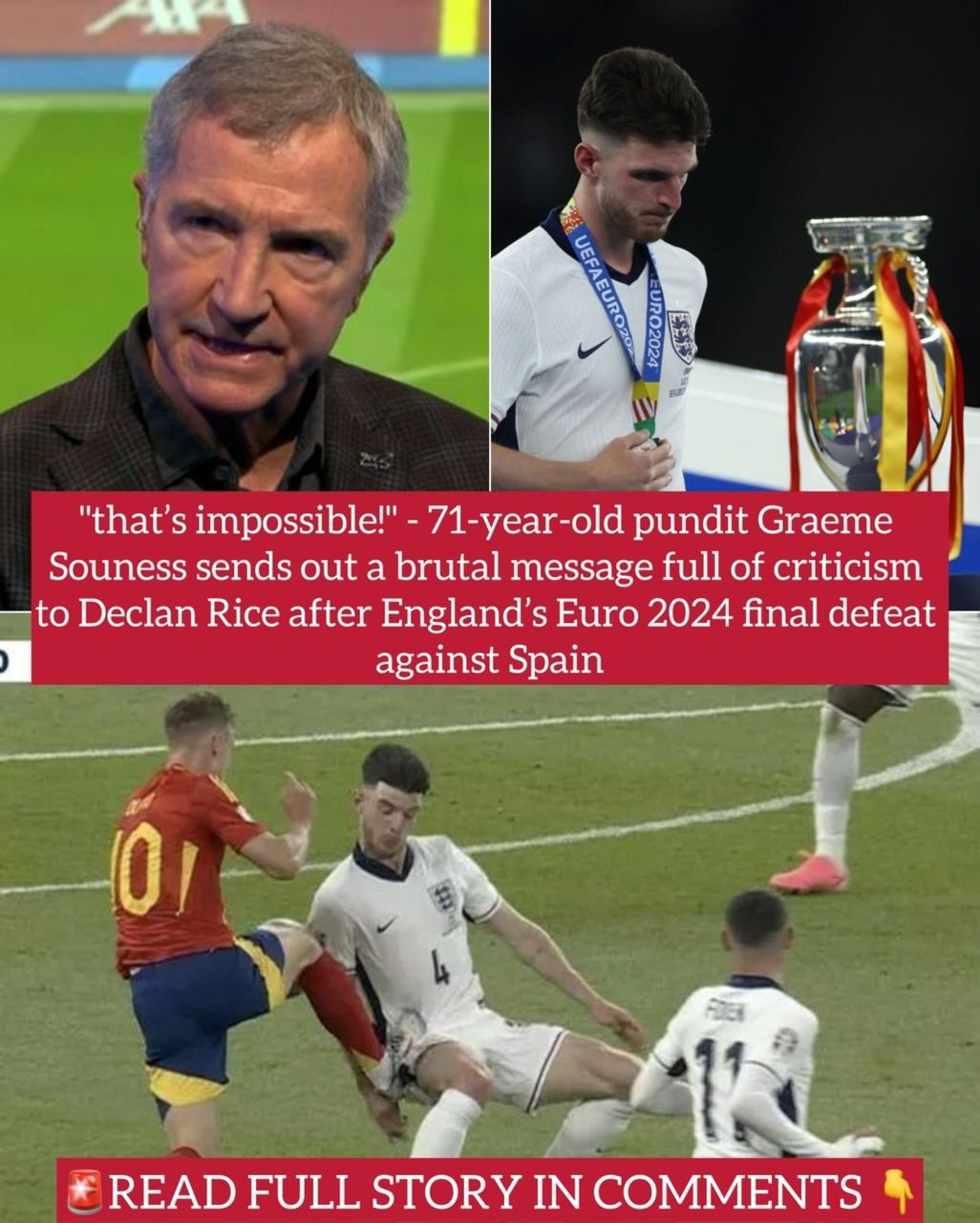 "that’s impossible!" - 71-year-old pundit Graeme Souness sends out a brutal message full of ...