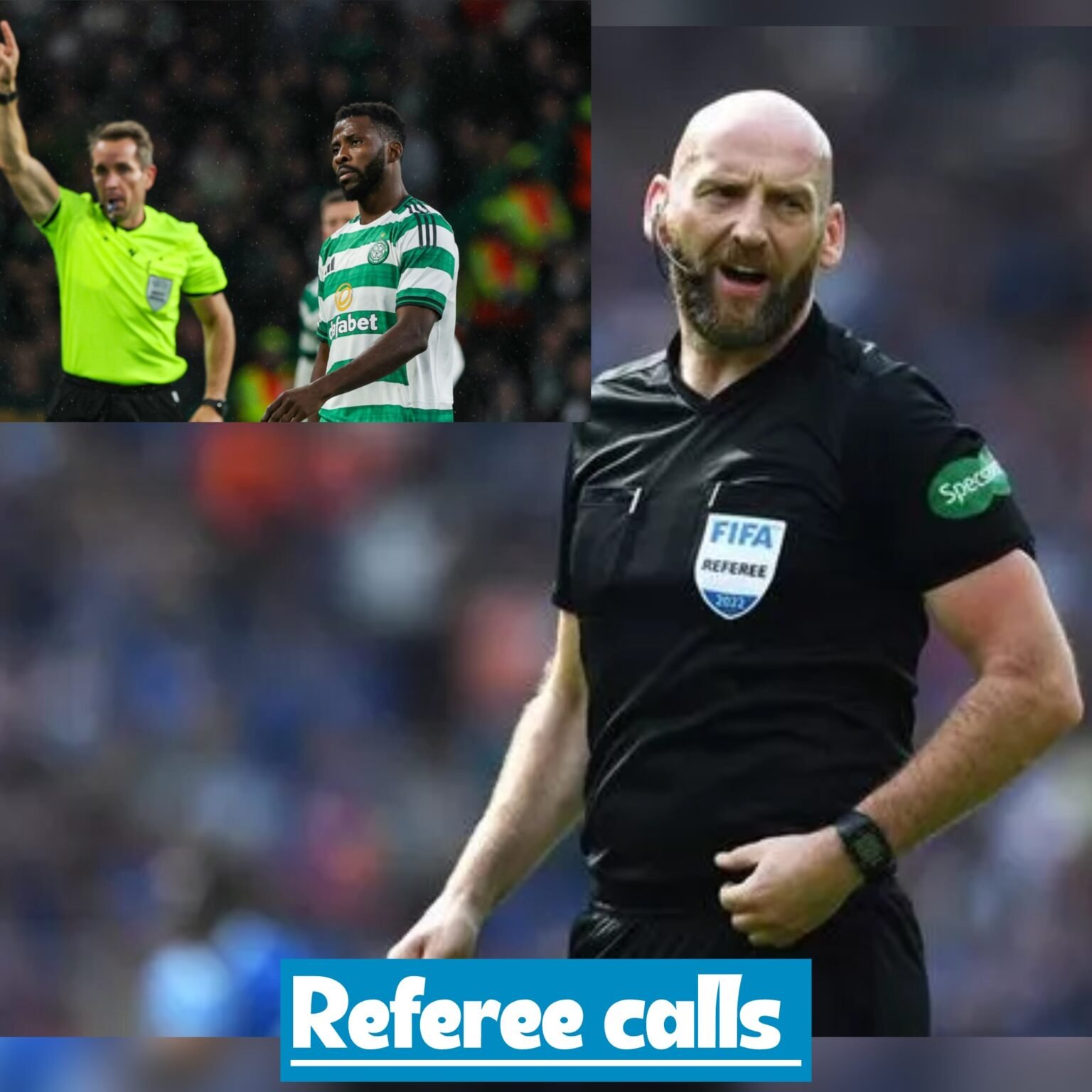 Former association football referee Bobby Madden gave his verdict over ...
