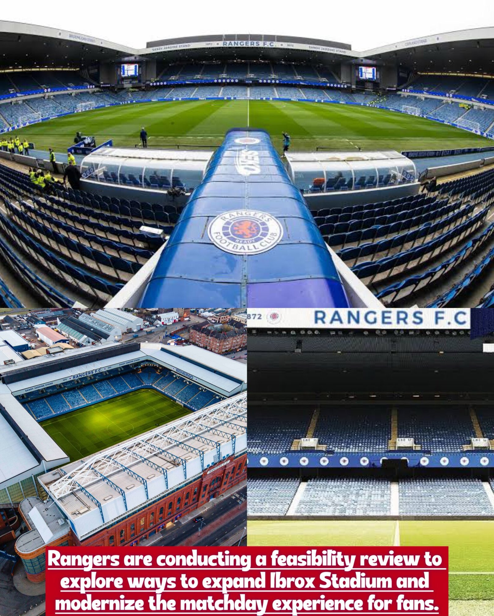Rangers Football Club has launched a comprehensive feasibility ...